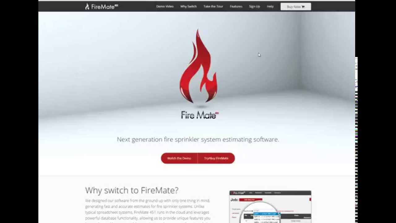 FireMate451 Estimating System Demo - YouTube