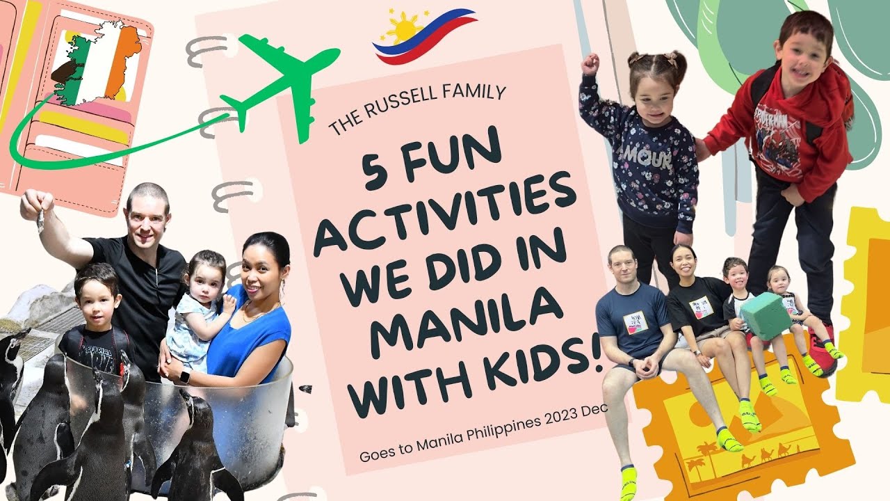 5 Fun activities we did in Manila with 2kids! - YouTube