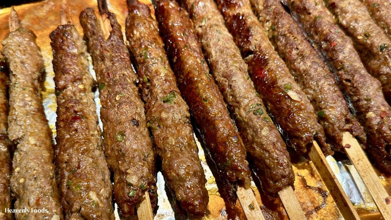 Easy Grilled Lamb Sheesh Kebabs Recipe | Step by Step - YouTube