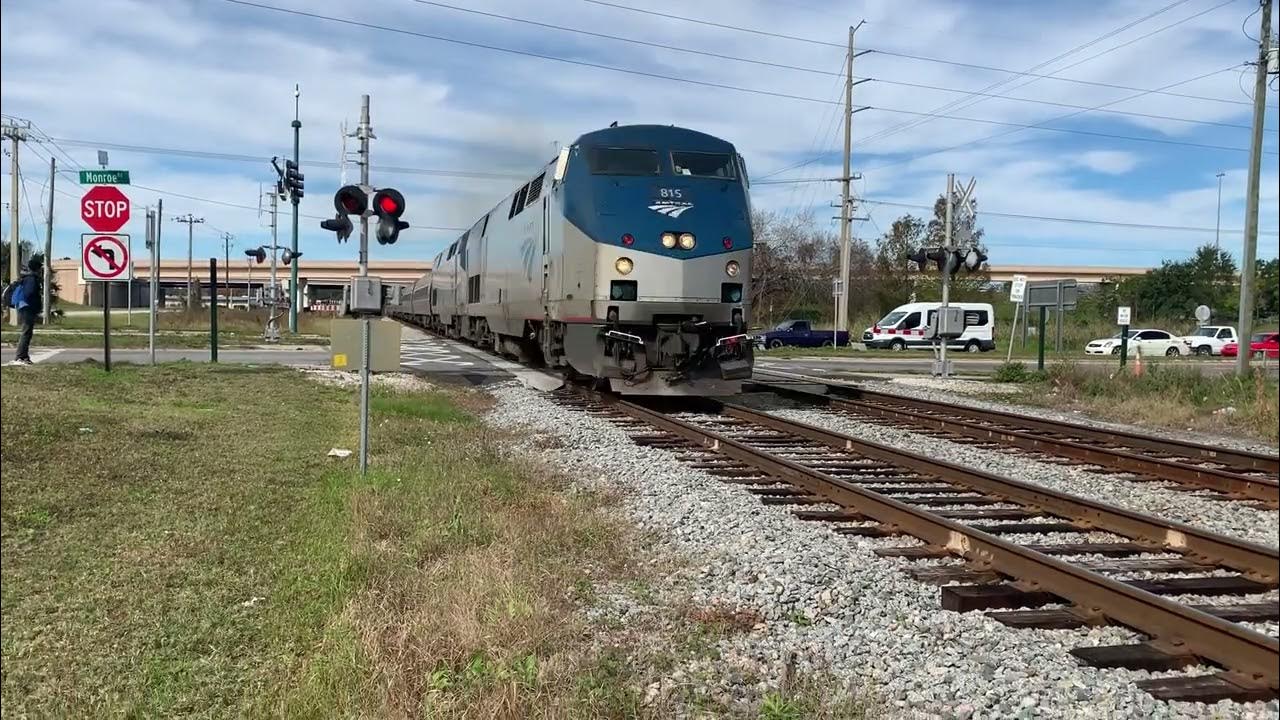 Amtrak Silver Meteor 97(25) in Sanford, FL - YouTube