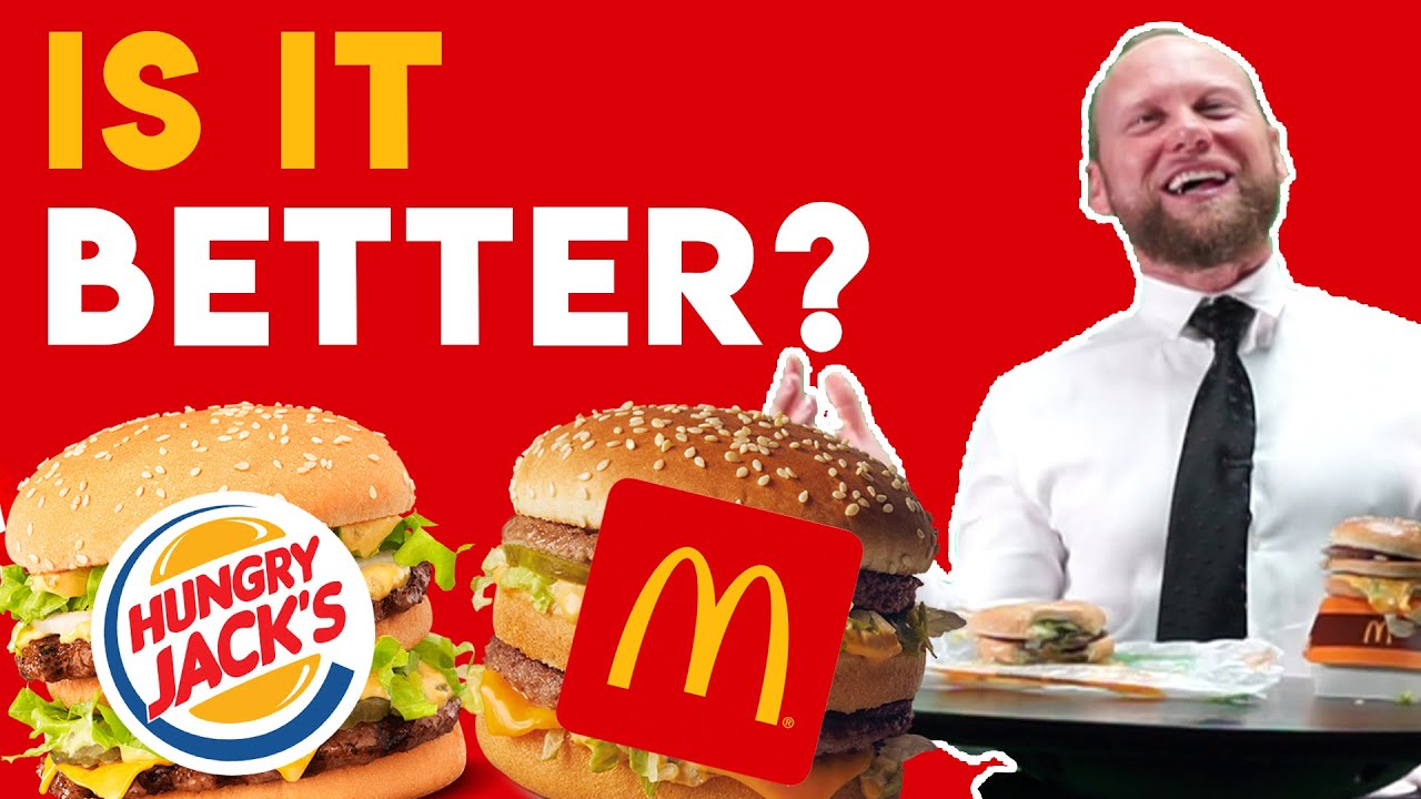 BIG JACK vs BIG MAC? (Food Review with JP Drake) - YouTube