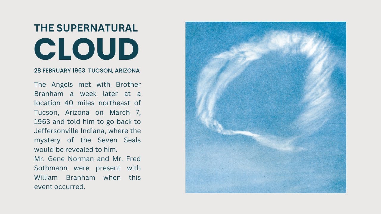 THE SUPERNATURAL CLOUD | 28 February 1963 Tucson, Arizona - YouTube