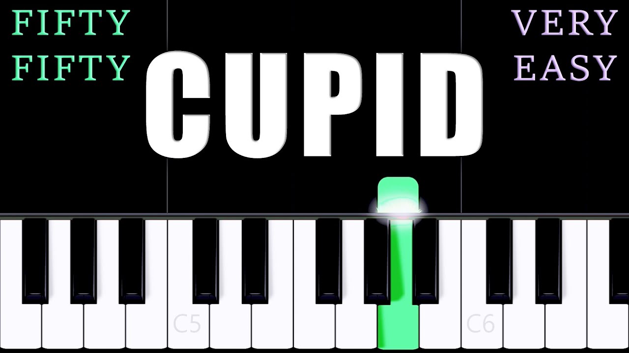 FIFTY FIFTY - Cupid | VERY EASY Piano Tutorial - YouTube