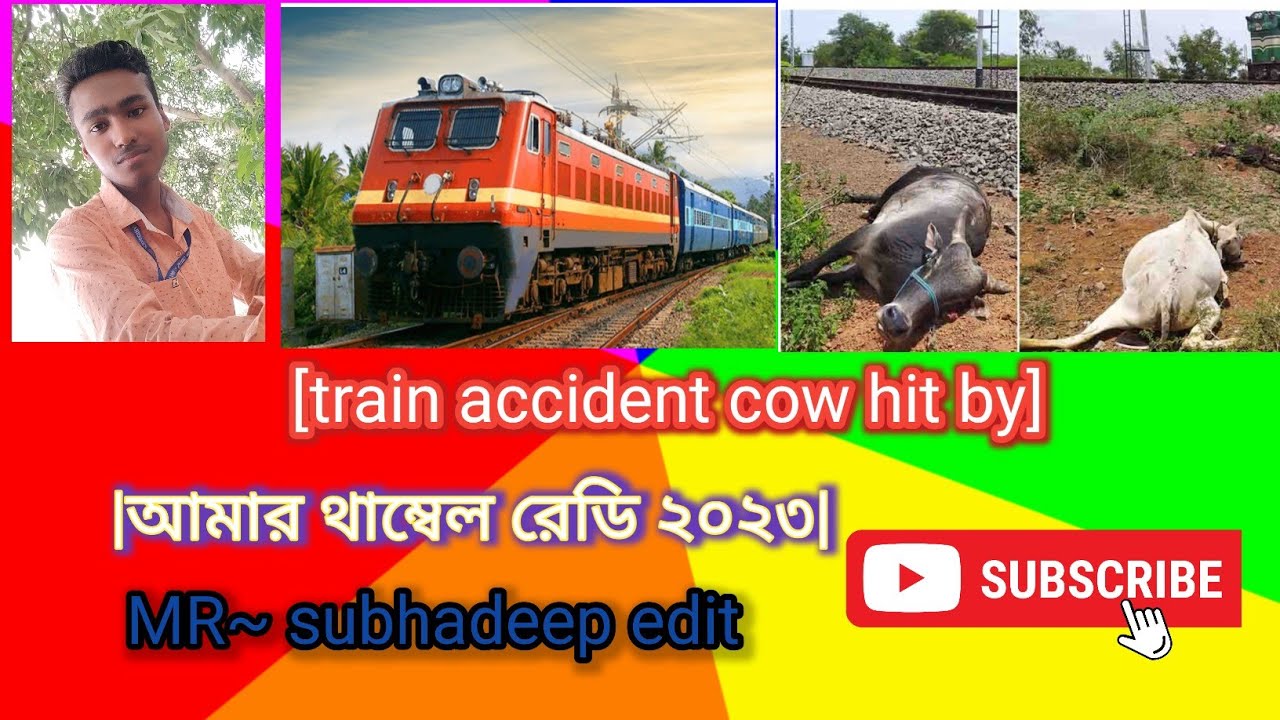 Live train accident cow hit by_ jodhpur- Jaipur intercity express#yt ...