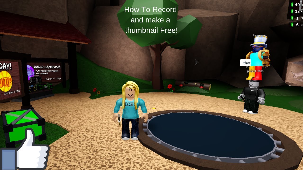 How to record and make thumbnails for Free! - YouTube