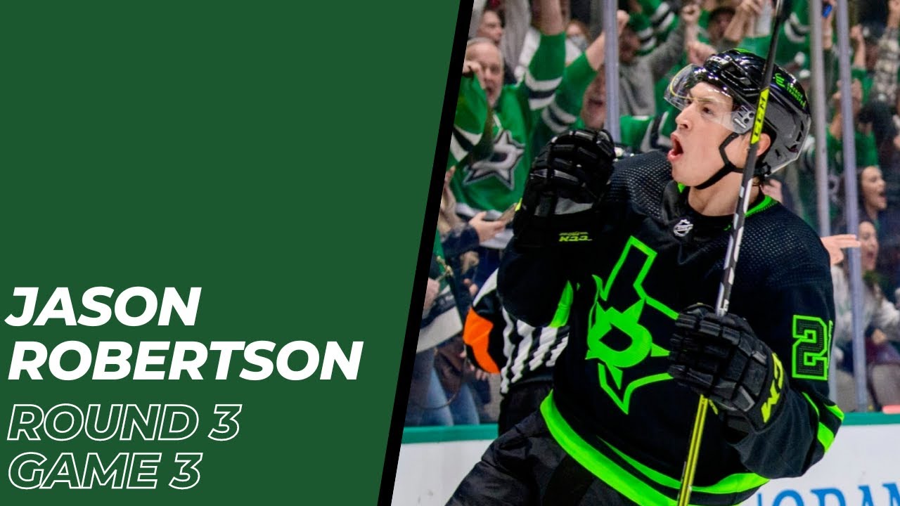 Extended Playoff Highlights: Jason Robertson (Western Conference Final ...