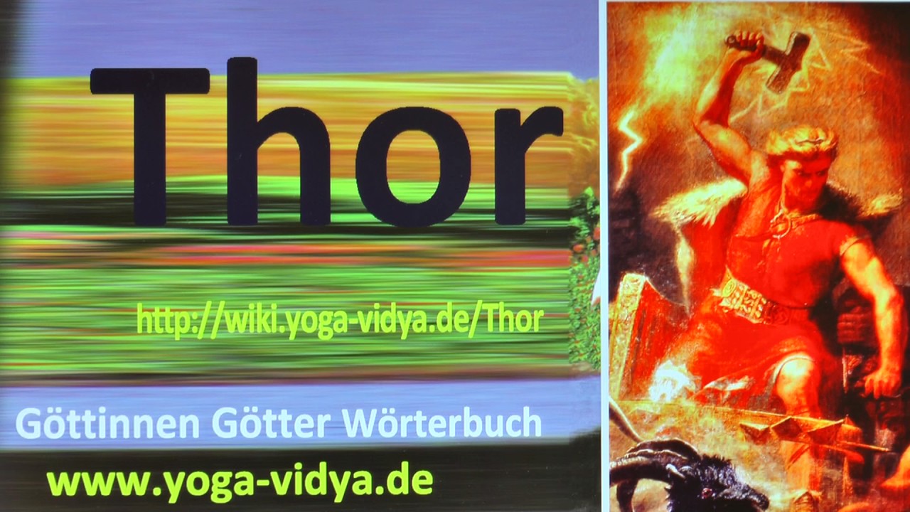 Thor - ein germanischer Gott - YouTube