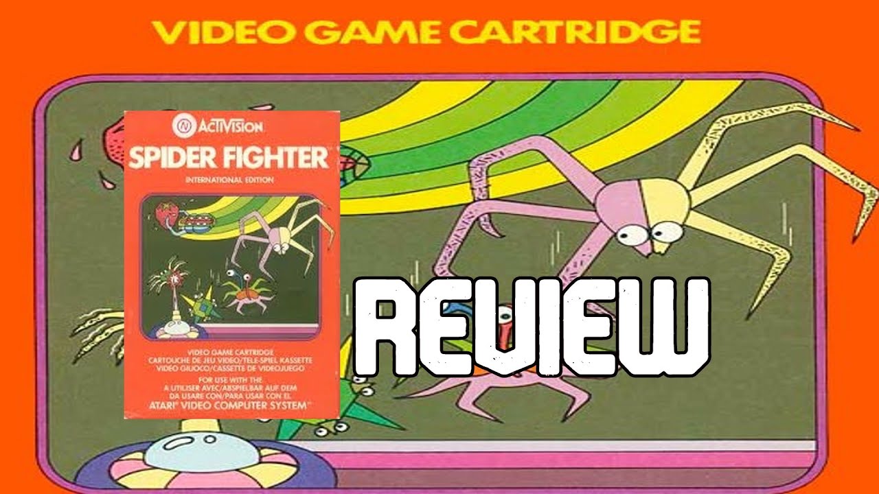 Spider Fighter (Atari 2600) Review - YouTube