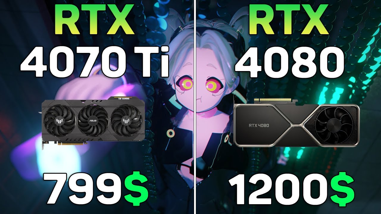 RTX 4070 Ti vs RTX 4080 - 10 Games Test - YouTube