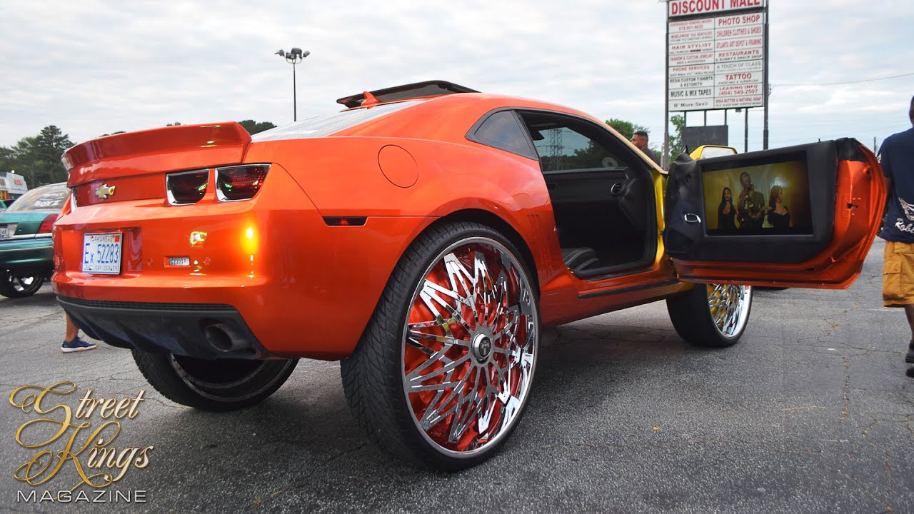 32Ent Camaro on 32"s - YouTube