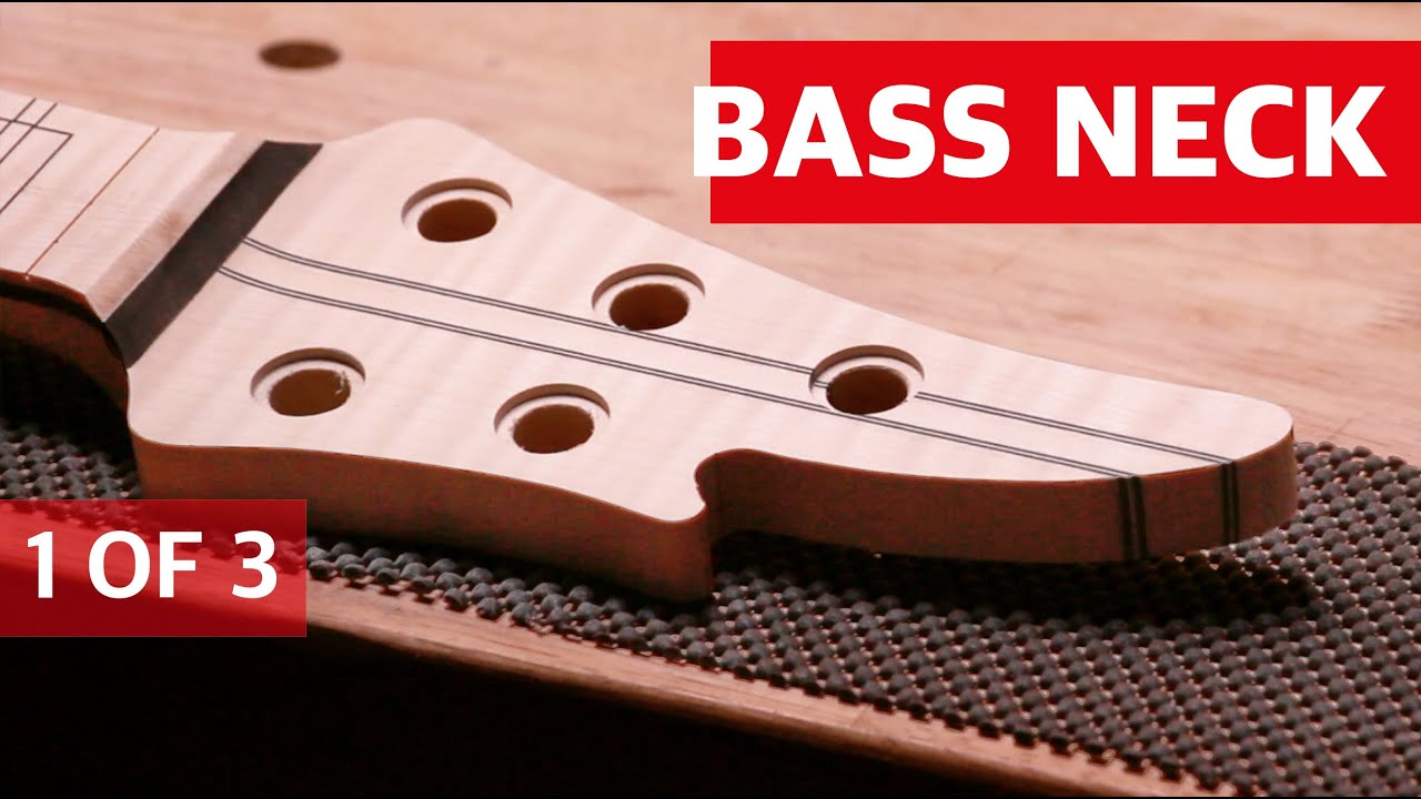 Building A Bass Neck - Damas Bass Build Part 1 of 3 - YouTube