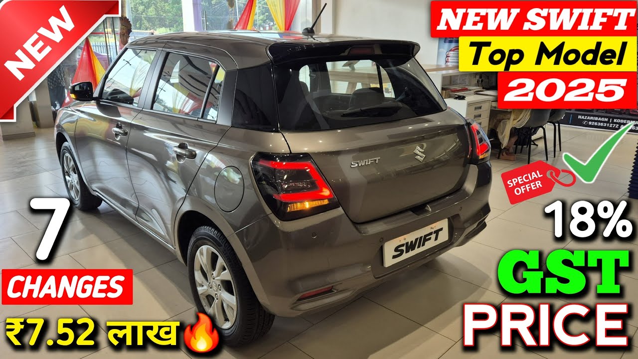 Updated Maruti Swift Facelift 2025 | Swift Zxi 2025 | Swift 2025 New ...