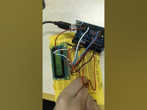 P4. Unitat de visualització LCD i la targeta Arduino 3 - YouTube