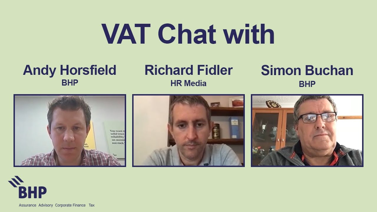 VAT Chat - 7 July 2020 - YouTube