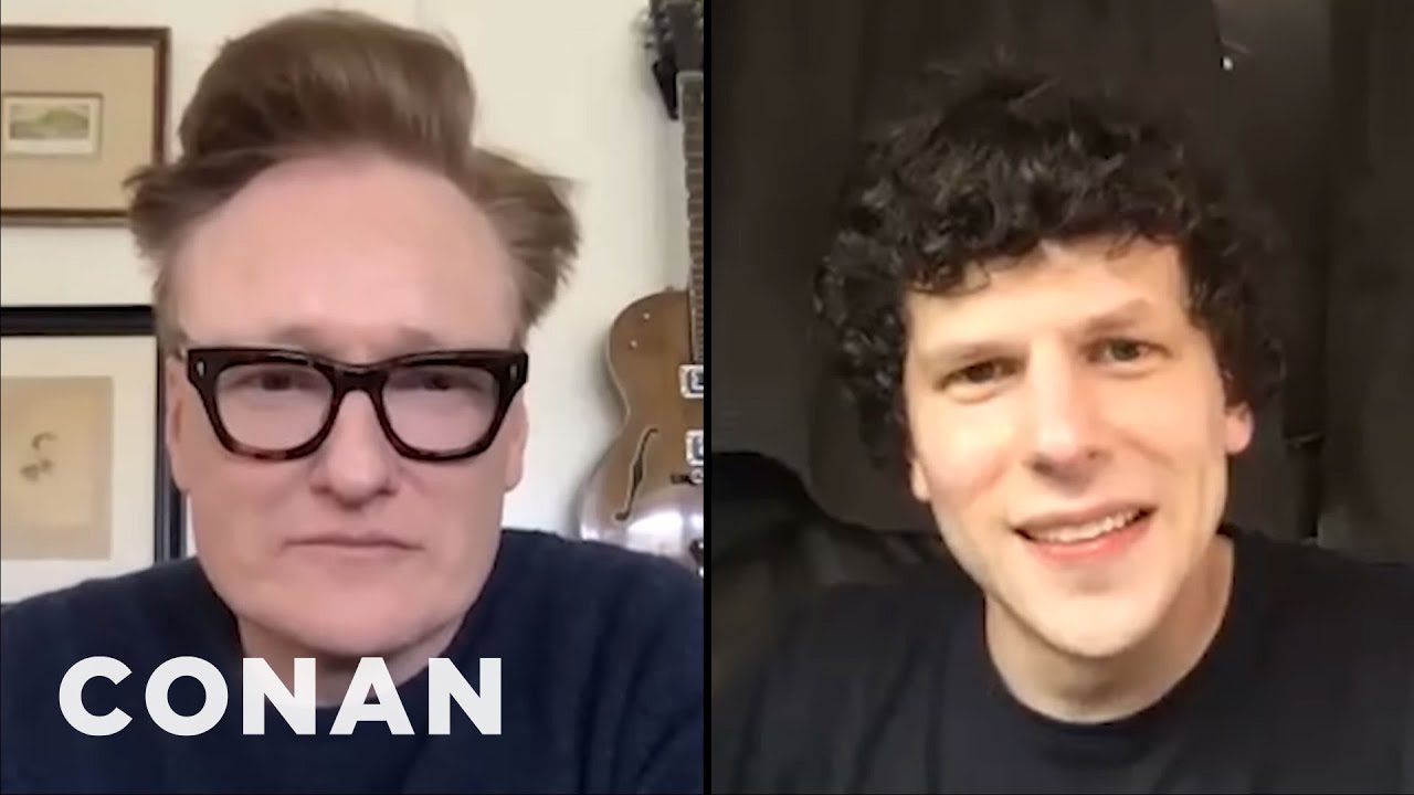 Jesse Eisenberg’s Quarantine Necessities | CONAN on TBS - YouTube