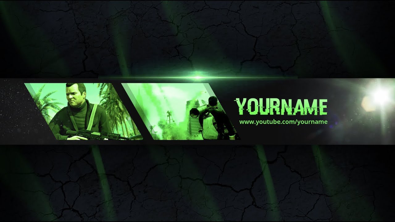 GTA Banner - Speed Art & Free PSD Download! - YouTube