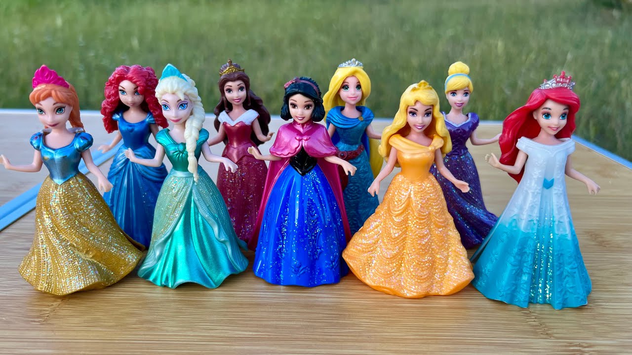 Looking For Disney Princess, Mix Rainbow Dress! 9 MYSTERY SURPRISES ...