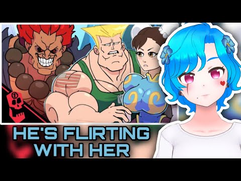 CHUN LI GOES AGAINST AKUMA KOOM! | Flashgitz - Chun Li makes Akuma Koom ...