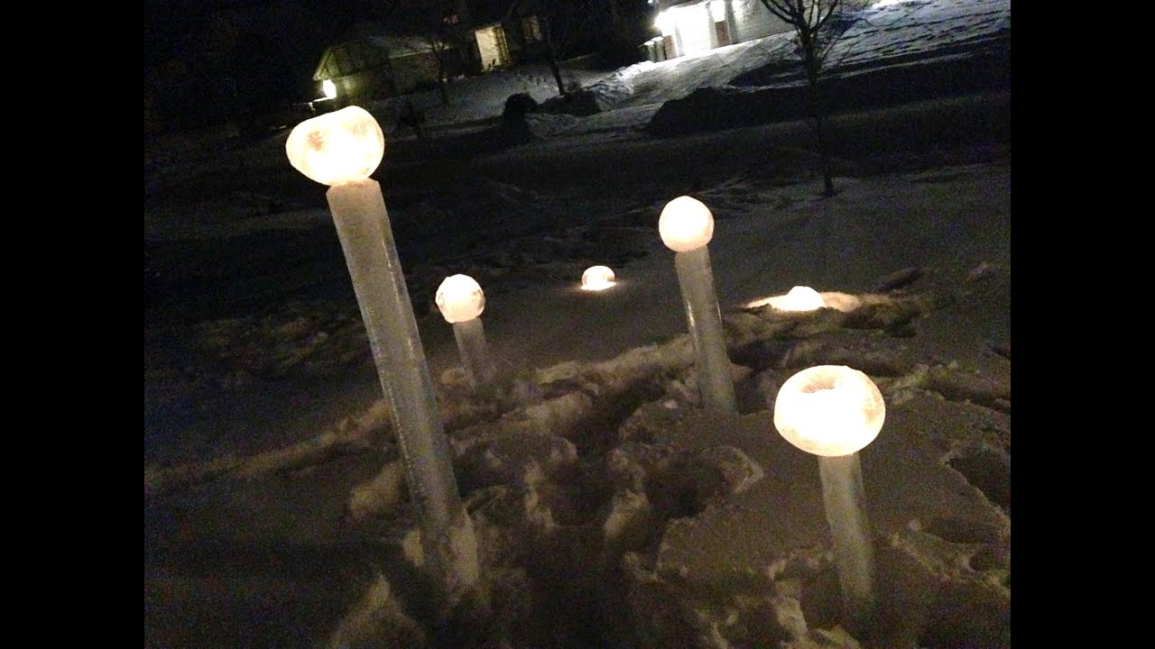 How to make Ice Towers with PVC - YouTube