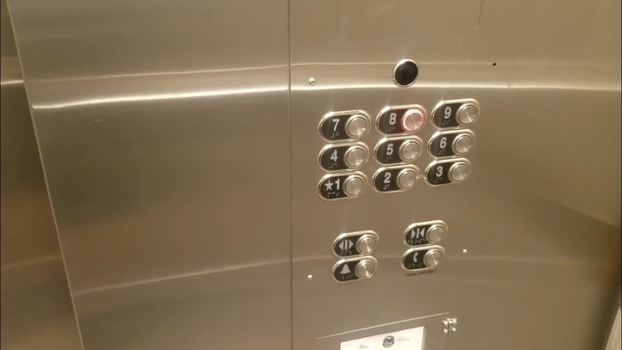 Modernized Schindler 6400 NA Traction elevators @ 1820 building, Hialeah FL - YouTube