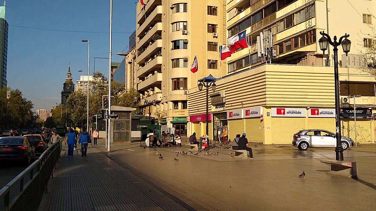 Alameda Santiago de Chile septiembre 2019 - YouTube