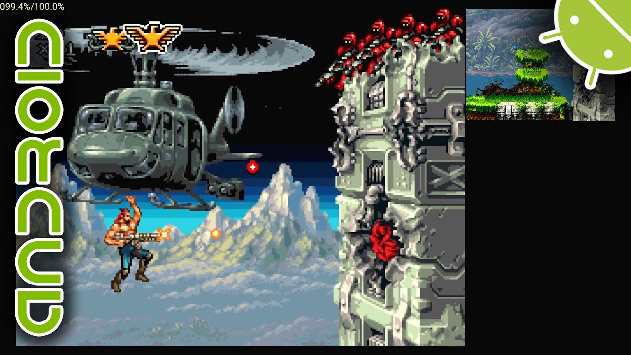 [60 FPS] Contra 4 | NVIDIA SHIELD Android TV (2015) | DraStic Emulator ...