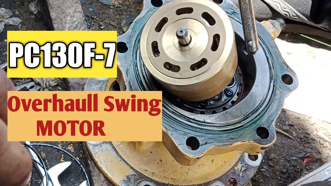 Reseal Swing Motor Excavator PC 130F-7 - YouTube