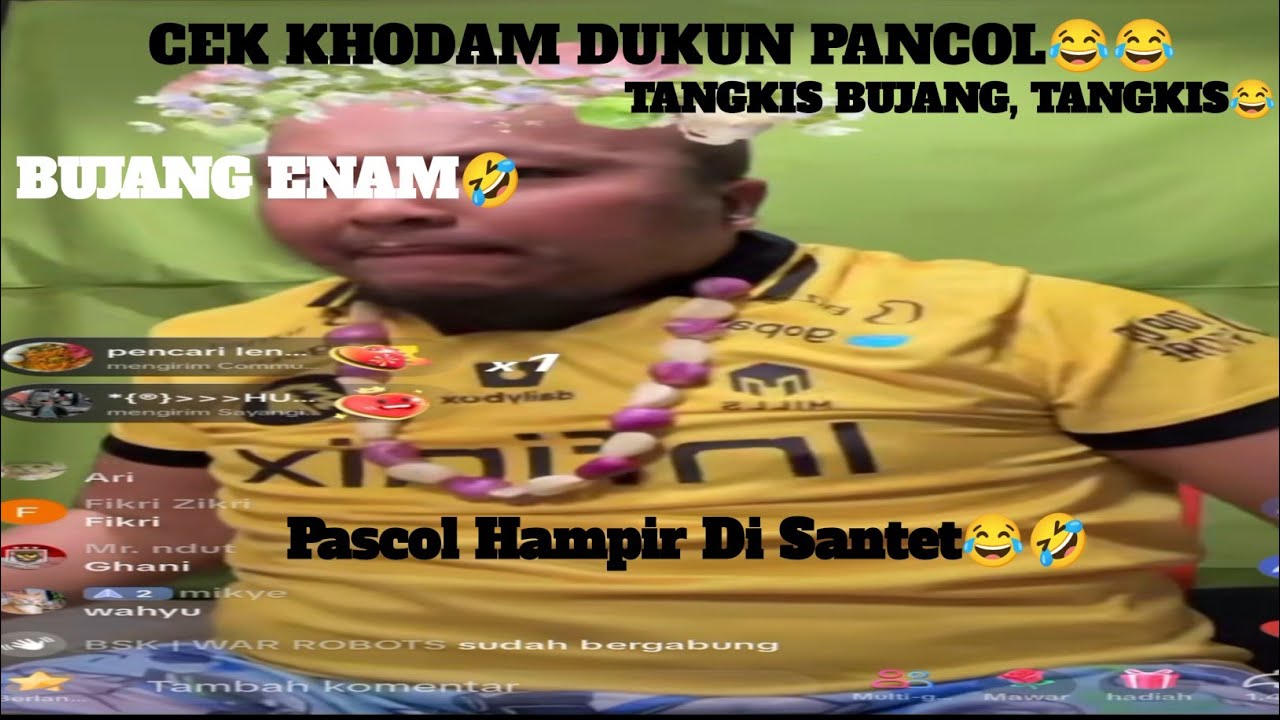 CEK KHODAM DUKUN PASCOL🤣😂DI GIF VIEW PASCOL EMOSI😂😭 - YouTube