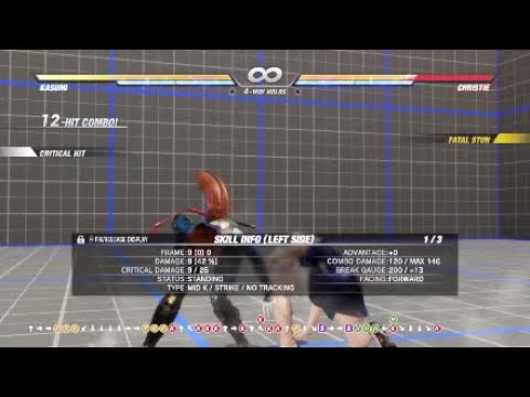 Doa 6 Kasumi combo 19 hits