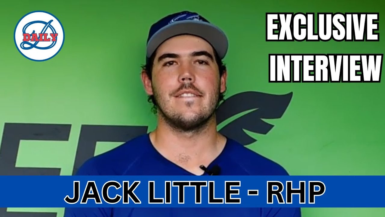 Dodgers RHP, Jack Little, Joins Dodgers Daily - YouTube