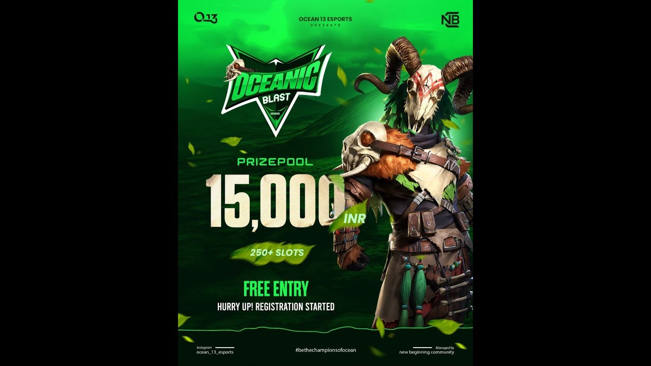 OCEANIC BLAST S-5 SEMIS | PRESENTED BY OCEAN 13 ESPORTS | #girlcaster # ...