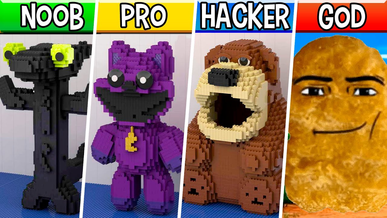 LEGO ALL Famous Meme Characters (MEME COMPILATION №3) : Noob, Pro ...