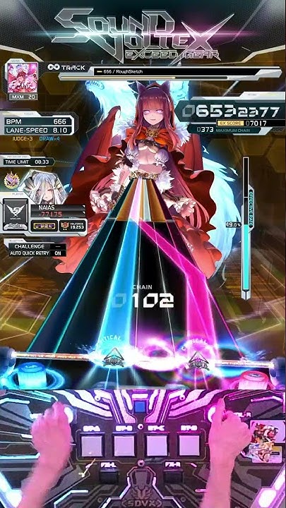 이거 클리어하고싶은데 (SDVX - 666 MXM AA+) - YouTube