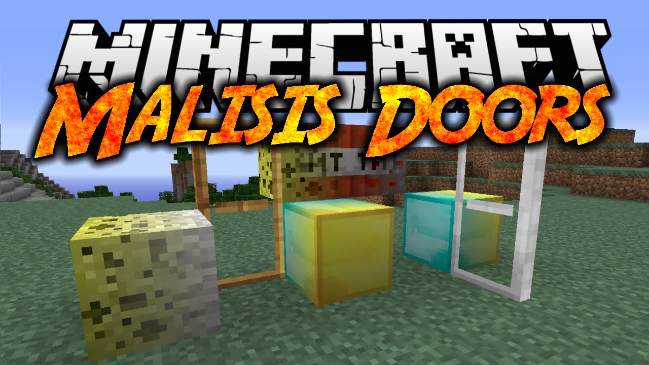 Minecraft Pregled Moda | MalisisDoors 1.7.2 | MAALIAASSIISIAIALAIS ...
