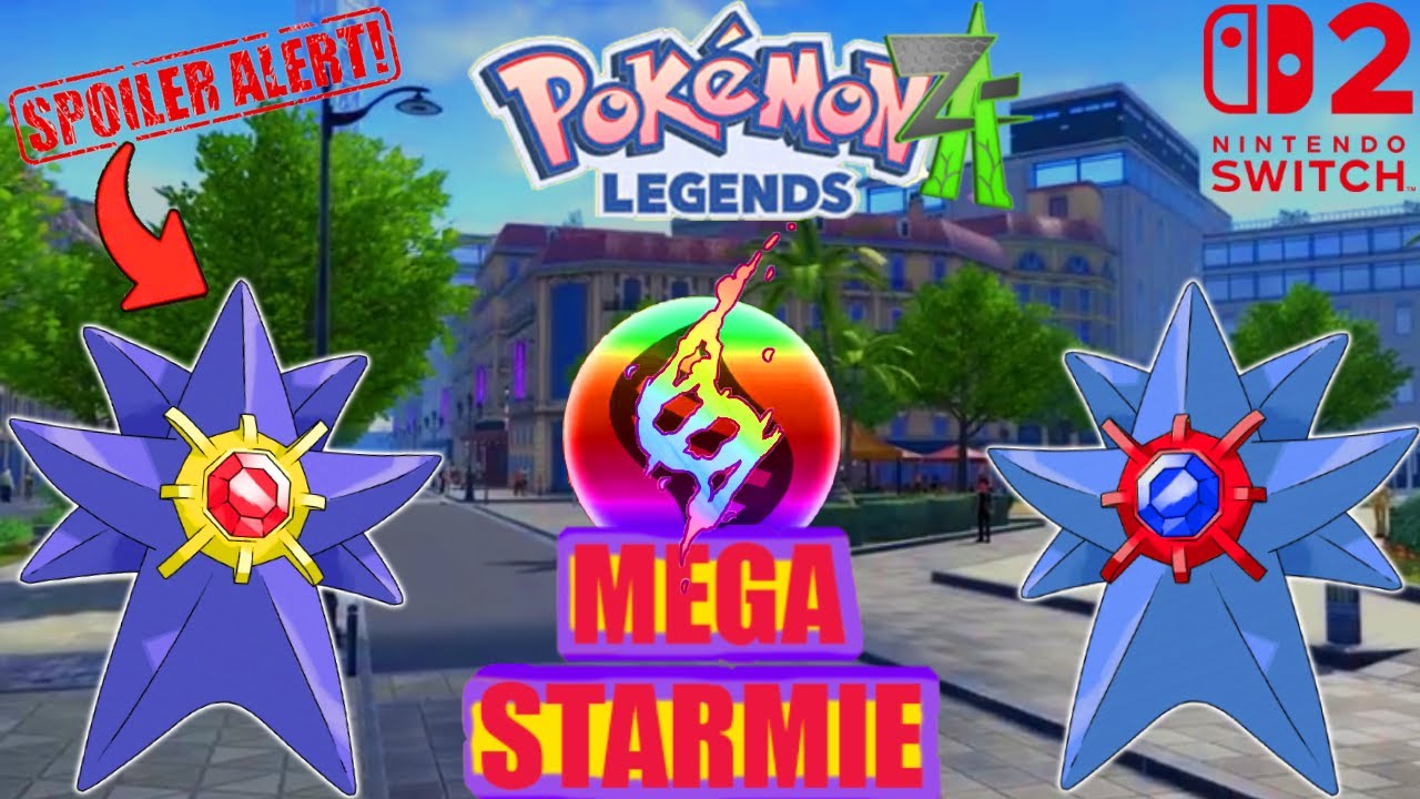 Mega Starmie Stat Speculation! Pokémon Legends Z-A - YouTube