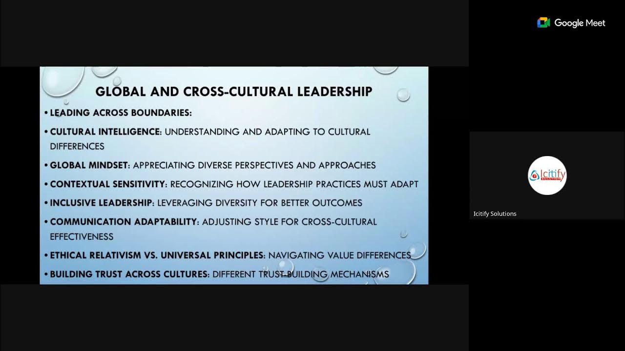 ICITIFY-SOLUTION-U-INSPIRE LEADERSHIP LECTURE WEEK 1 - YouTube