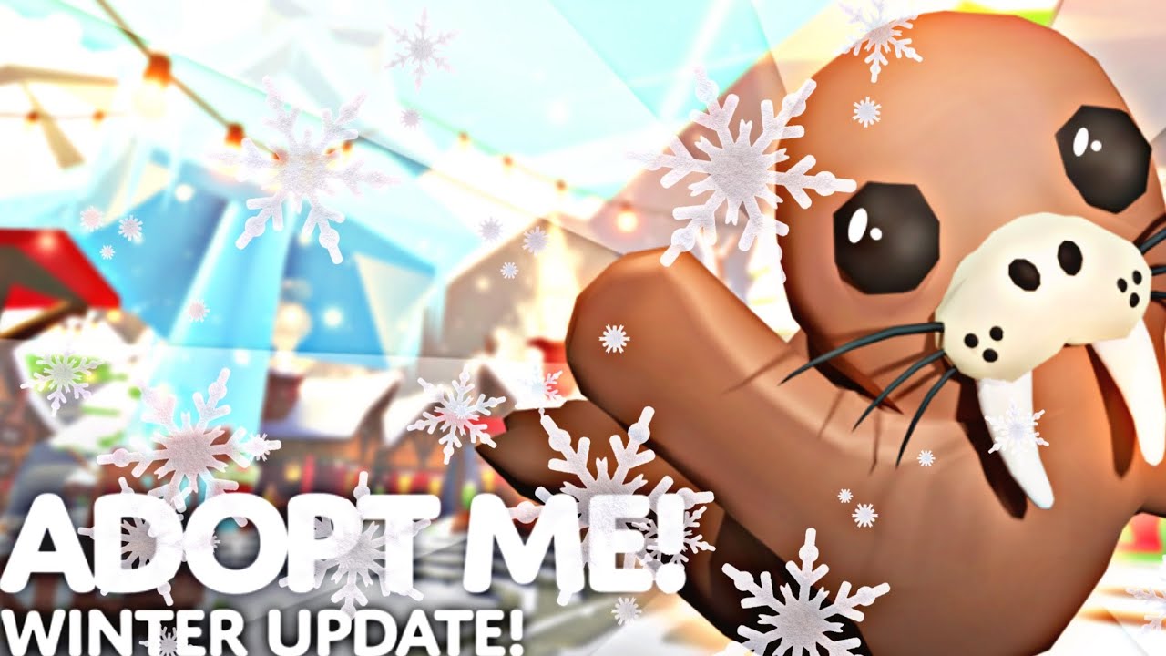 It’s winter in adopt me! || first video! || howlscastlexX - YouTube