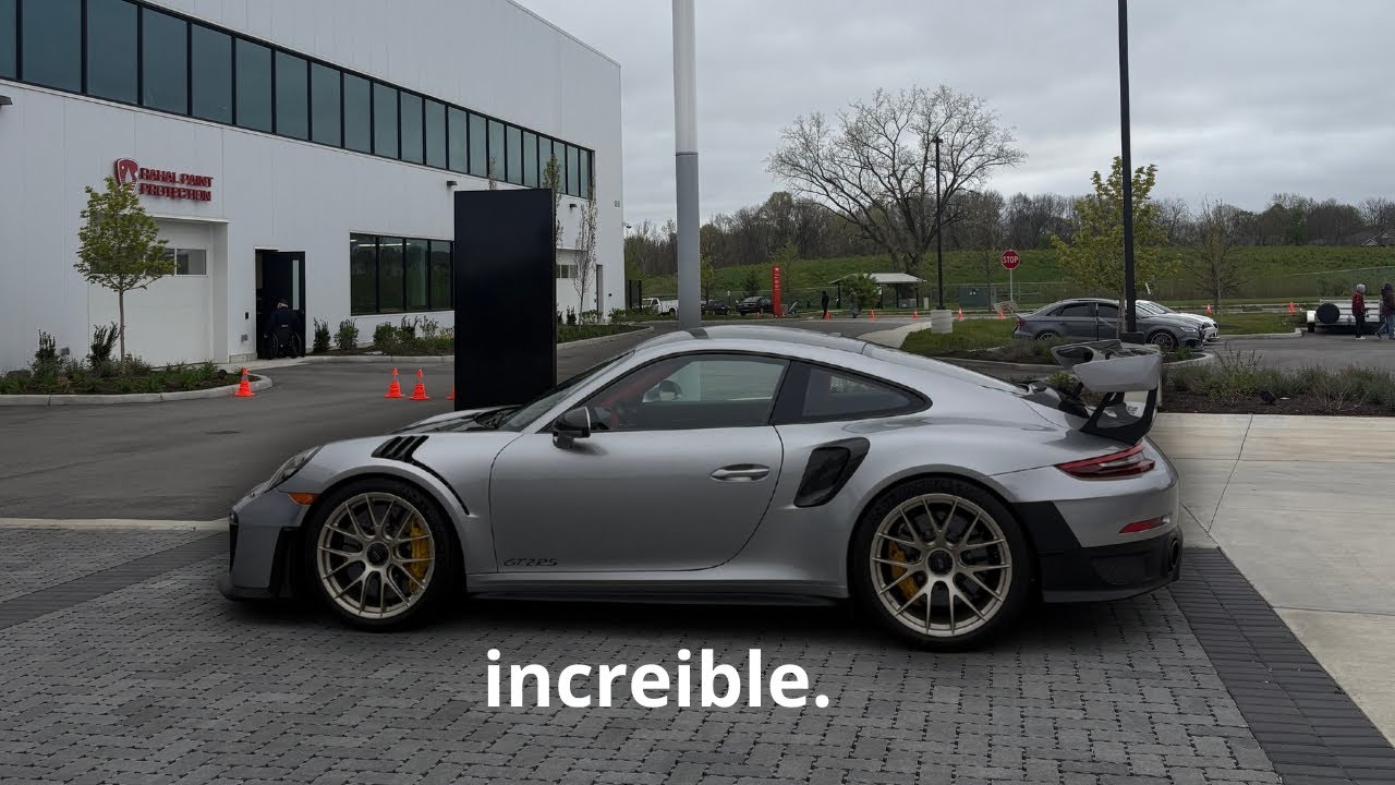 Porsche gt2rs a toda pastilla - YouTube