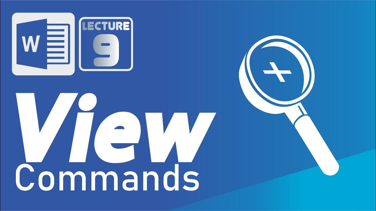 Lecture 9 Microsoft Word View Commands Taj Institute Urdu lecture-9-microsoft-word-view-commands-taj-institute-urdu