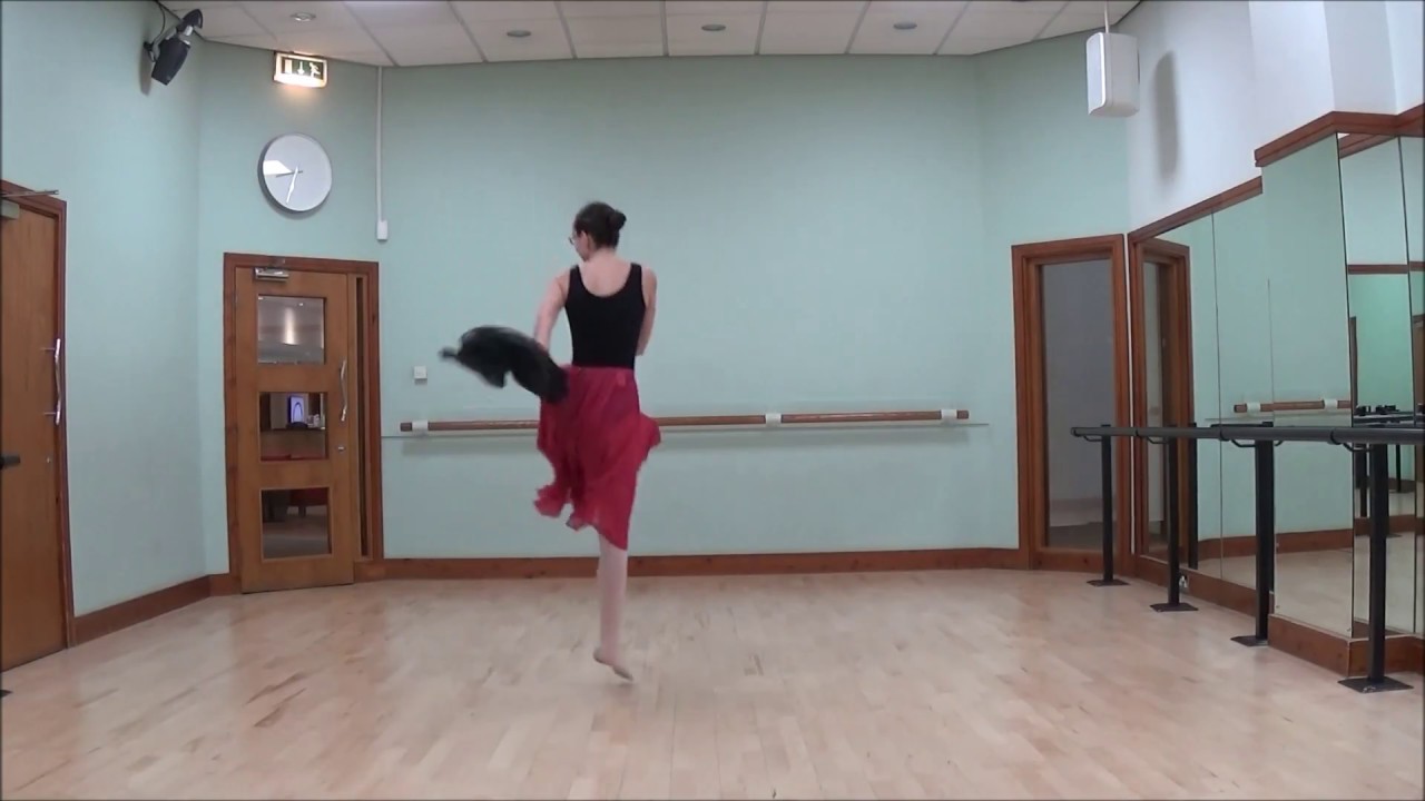 RAD Grade 6 Ballet - Free Movement - Exercise for Elevation and Use of ...