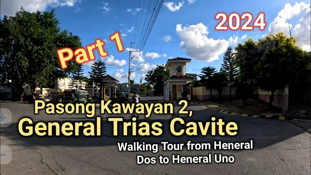 Pasong Kawayan 2, General Trias Cavite. Walking tour from Heneral Dos to Heneral Uno. - YouTube