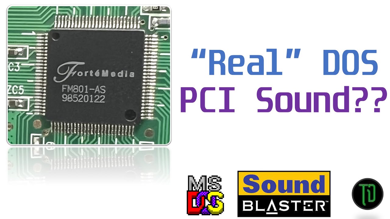 ForteMedia FM801 - Real-mode MS-DOS PCI sound card. Is it an ...