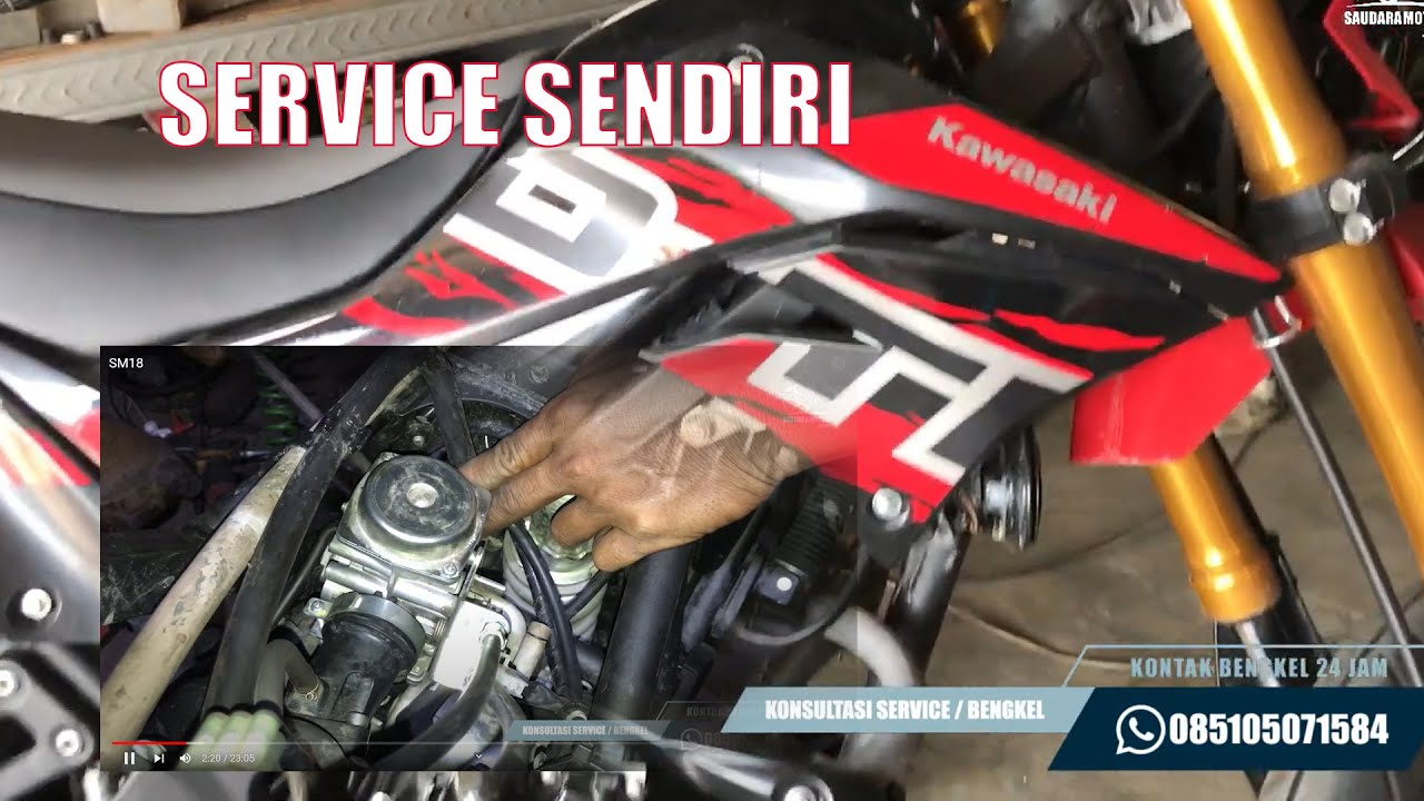 Service Sendiri Motor Klx | Perawatan Agar Selalu Otimal - YouTube