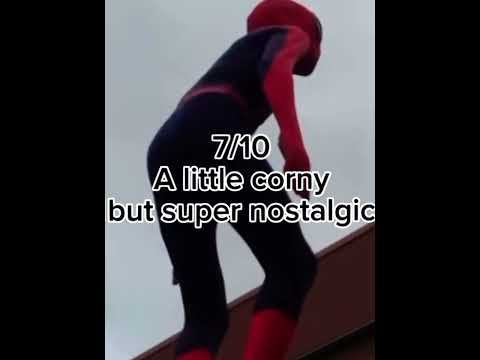 RATING SPIDER-MAN FAN FILMS#spiderman#fanfilms#shorts