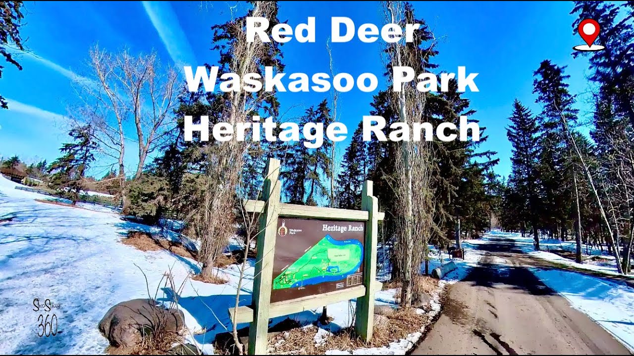 Red Deer Walking Tour through Waskasoo park at Heritage Ranch | Red ...