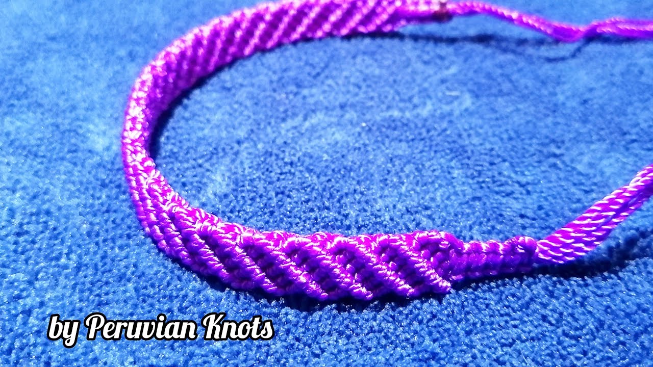 MACRAME TECNICA by Peruvian Knots - YouTube