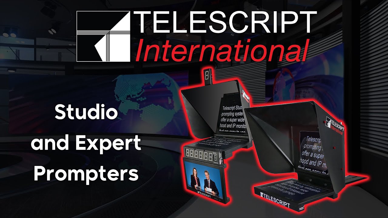 Check Out Telescript International's Studio and Expert Teleprompters ...