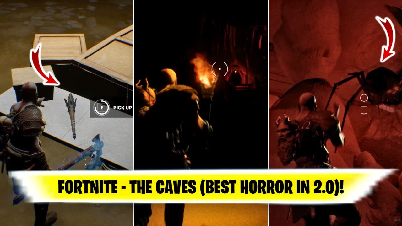 Fortnite Cave | Fortnite The CAVES | Fortnite SPIDER MAP | Best ...