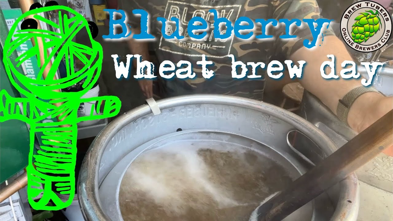Blueberry wheat brew day & exciting channel upgrades! 🍻 - YouTube
