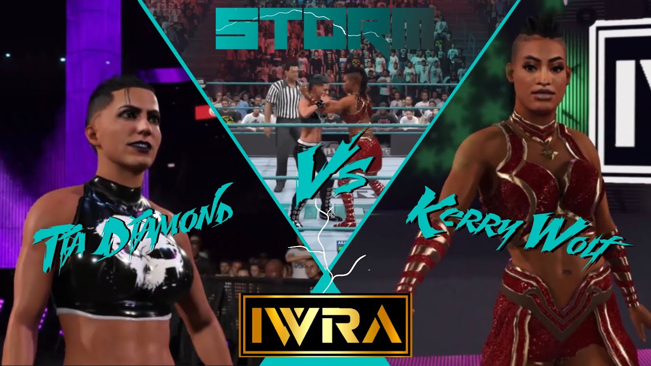 Tia Diamond v Kerry Wolf | IWRA Storm | Episode 48 | Part 4 - YouTube